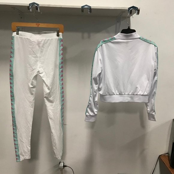 Kappa | Tops | Nwt Kappa Crop 2 Piece Matching Set Jacket Legging ...